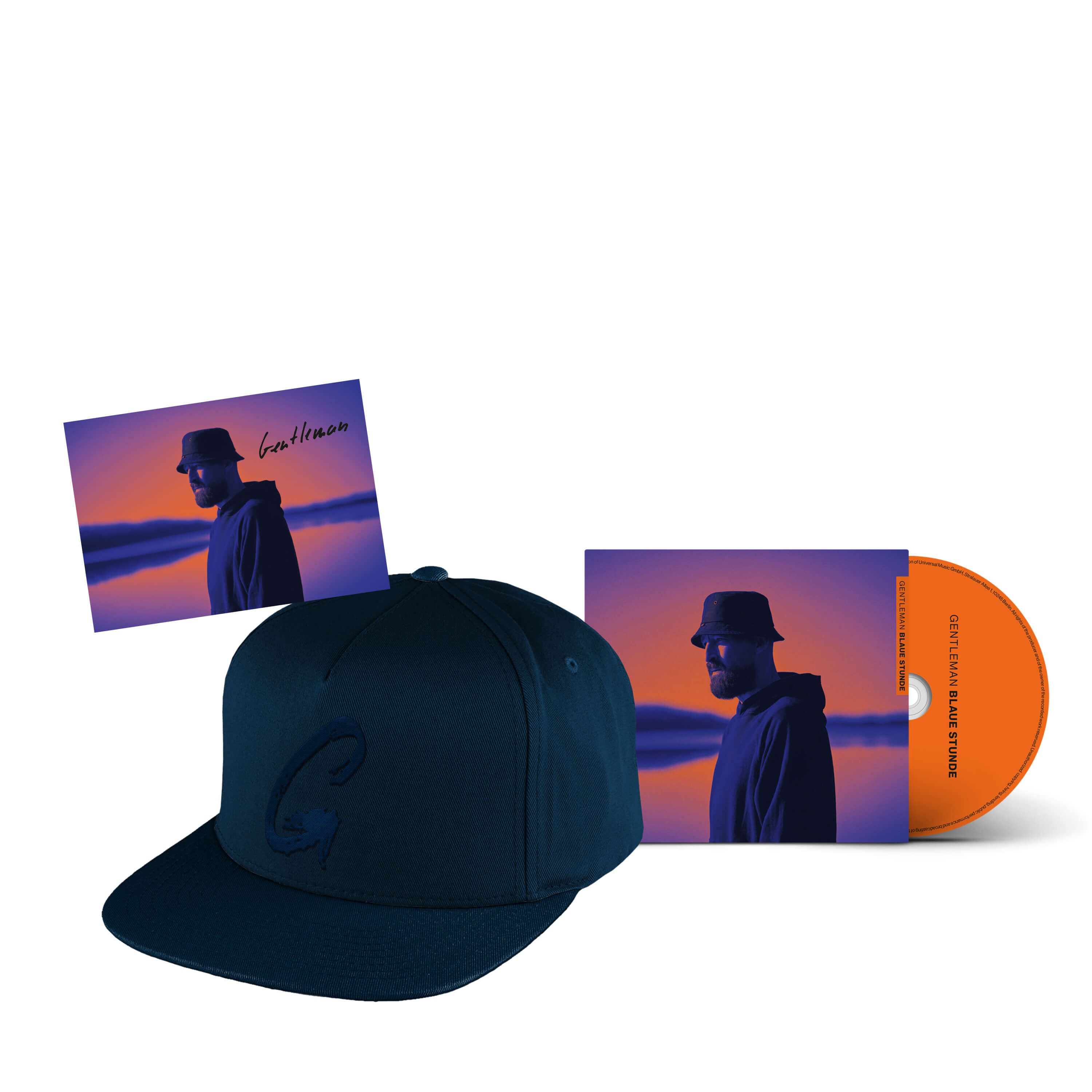 Blaue Stunde (CD + Cap + Autogrammkarte) - Gentleman